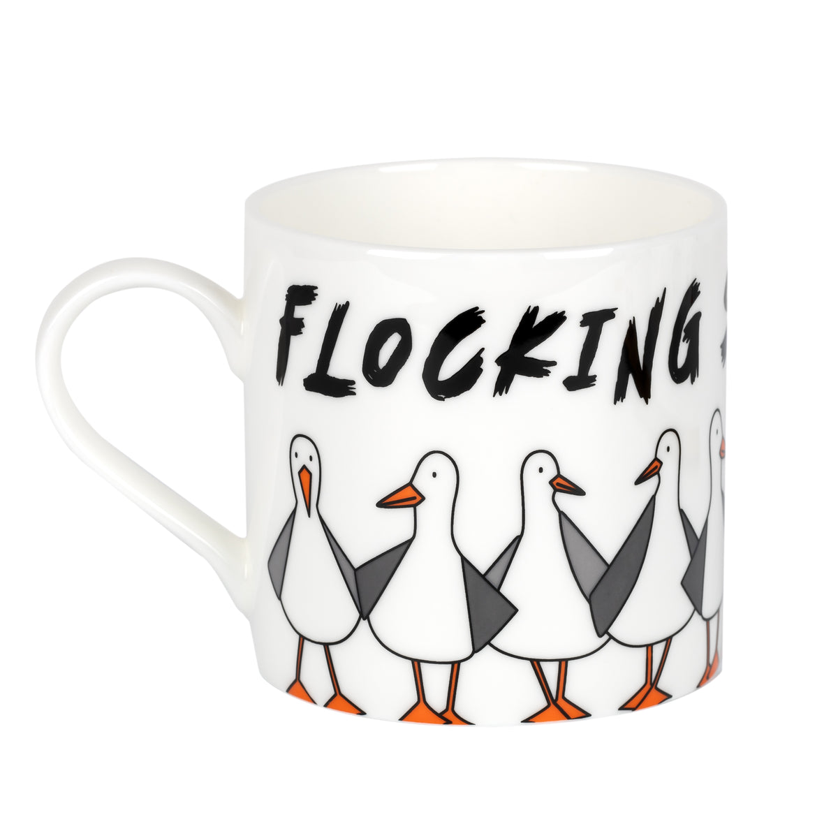 Big Seagull Mug | Seaside themed mugs | Gone Crabbing