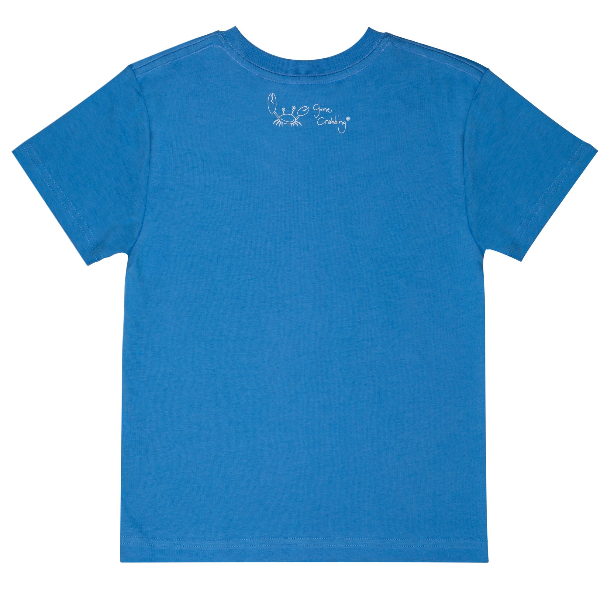 Wild Swimmer T-Shirt- Sailor Blue – Gone Crabbing